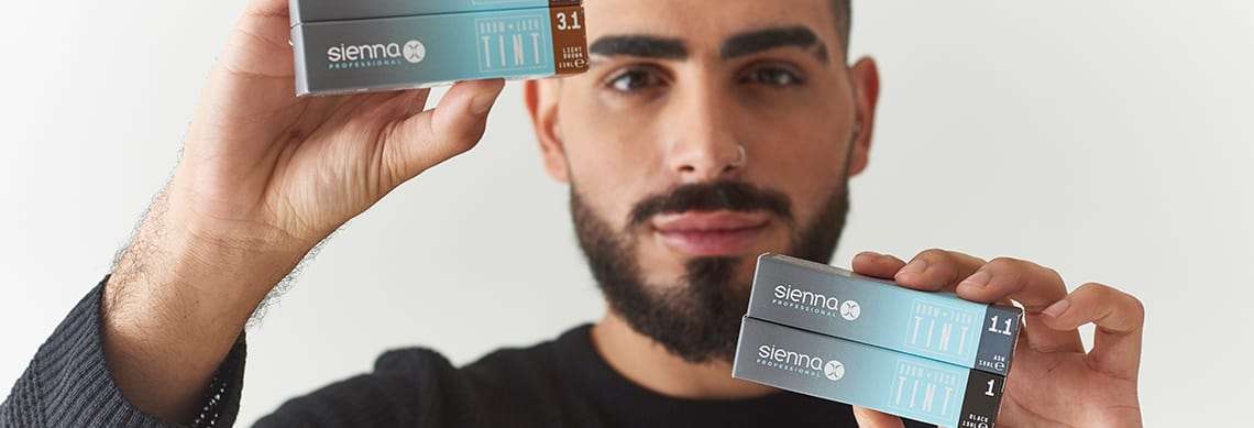 How to tint men's eyebrows | Sienna X – Sienna X - Professional