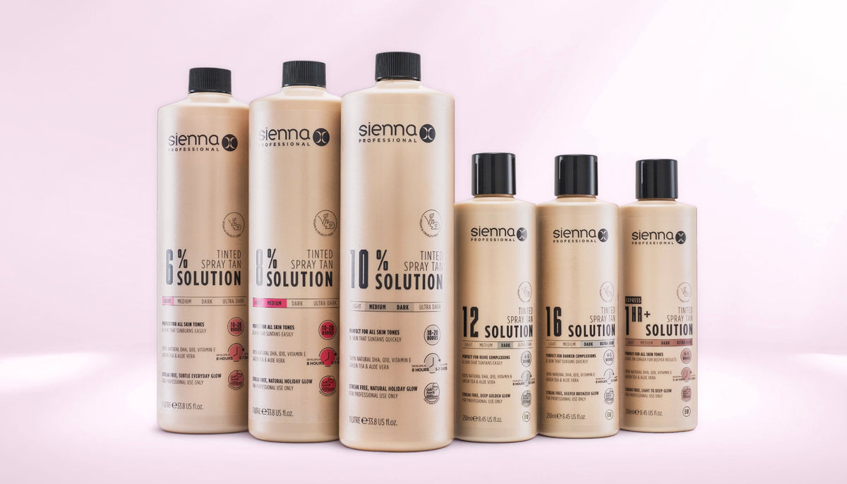 1 HR Spray Tan Solution | Professional Tan | Sienna X – Sienna X ...