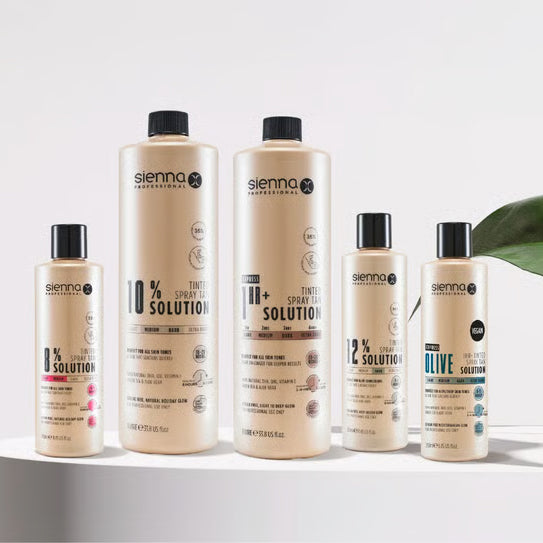 Sienna X Spray Tan Solutions - Available for every skin type – Sienna X ...